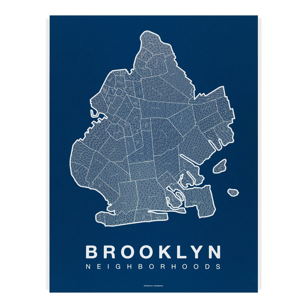 Brooklyn | Native Maps – Canvas Store