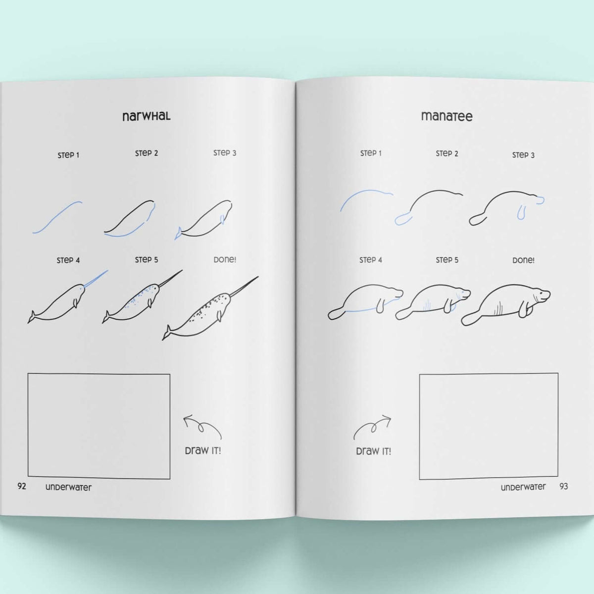 Animal Line Drawing by Peggy Dean | The Pigeon Letters – Canvas Store