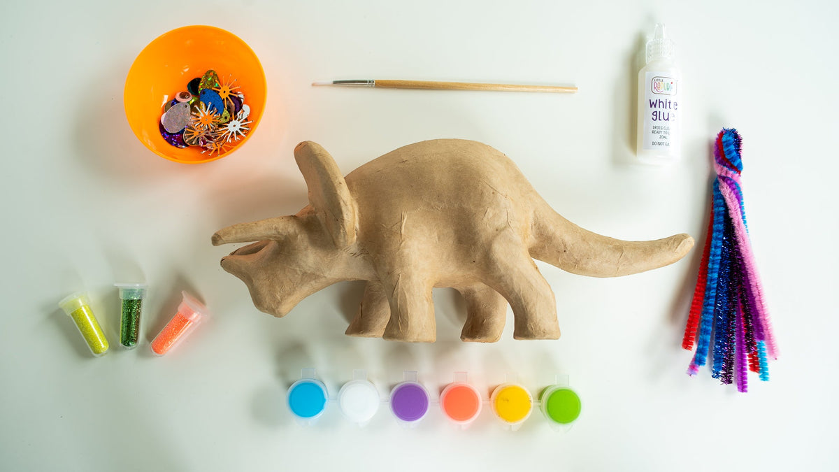 Kraft Triceratops "Create Kit" | Little Republic Toys – Canvas Store