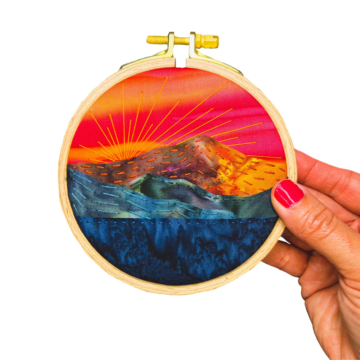 Sunset Running Stitch Kit | Needle OR Thread – Canvas Store