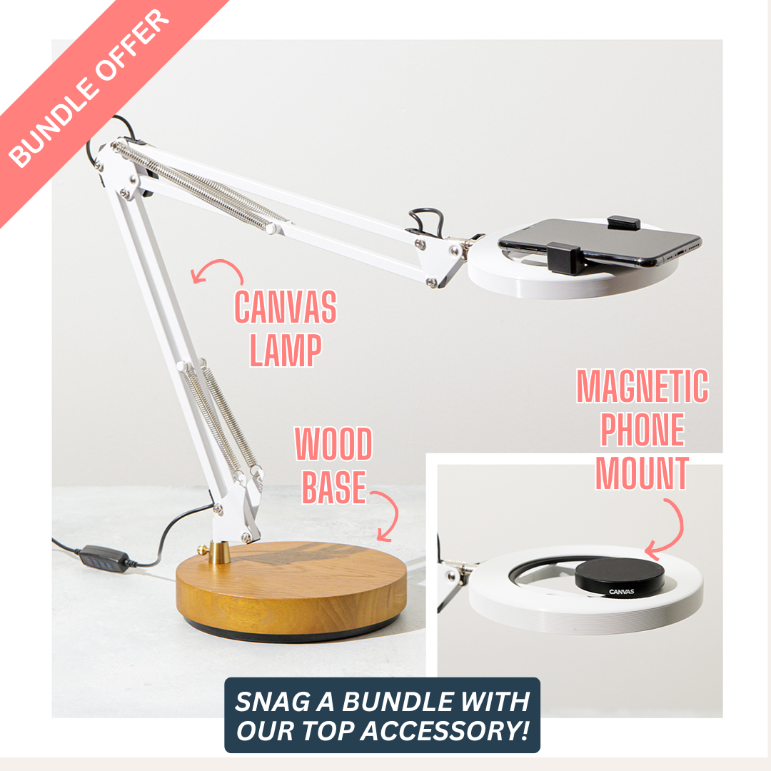 Canvas Lamp with Weighted Base – Canvas Store